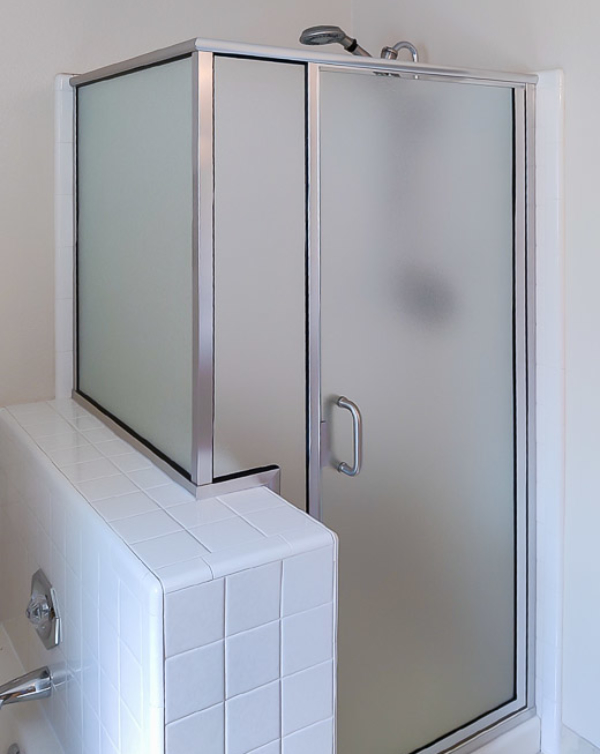 Alumax Pivot Doors & Stik Stalls Image Gallery | Schicker Luxury Shower ...