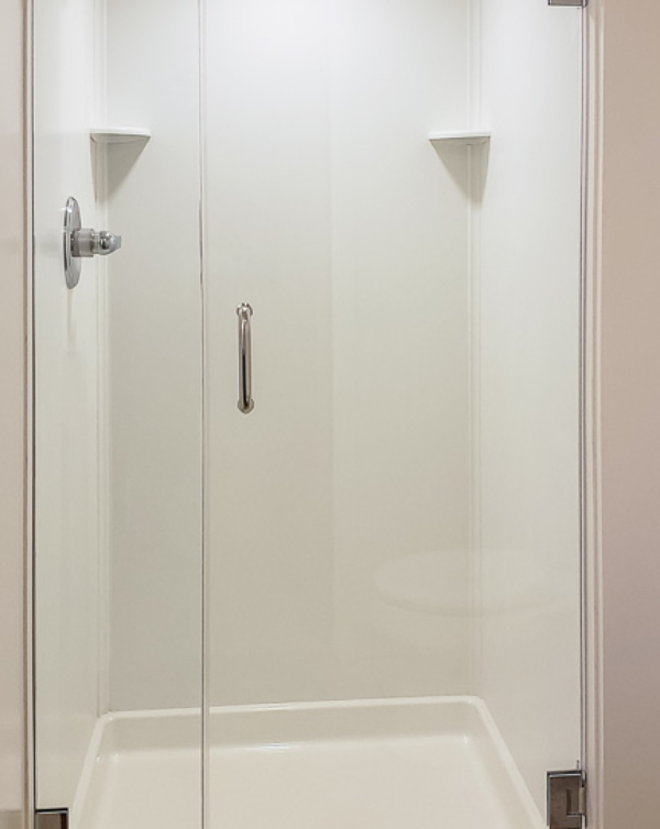 All Glass In-Line Shower Doors & Enclosures