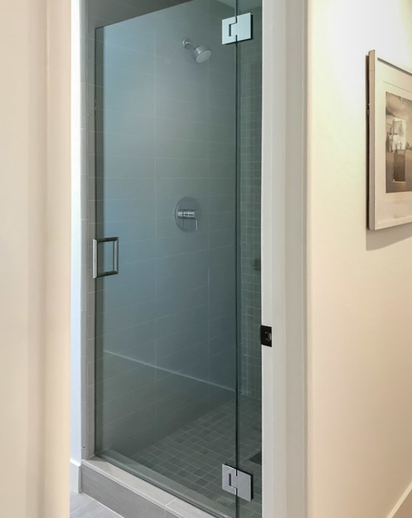 All Glass In-Line Shower Doors & Enclosures