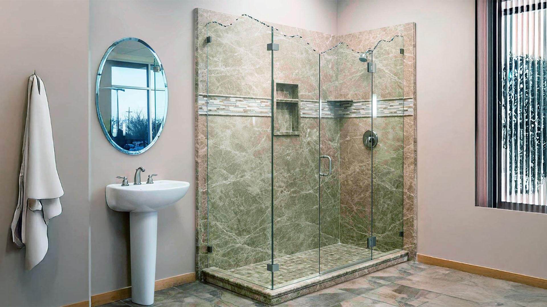 Luxury Glass Shower Doors and Custom Enclosures